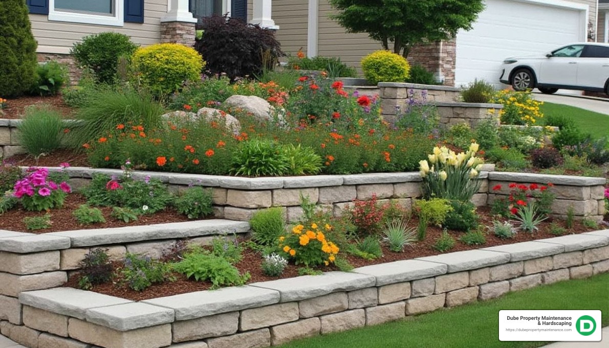 Front Yard Retaining Wall Landscape Ideas: Top 10 Stunning