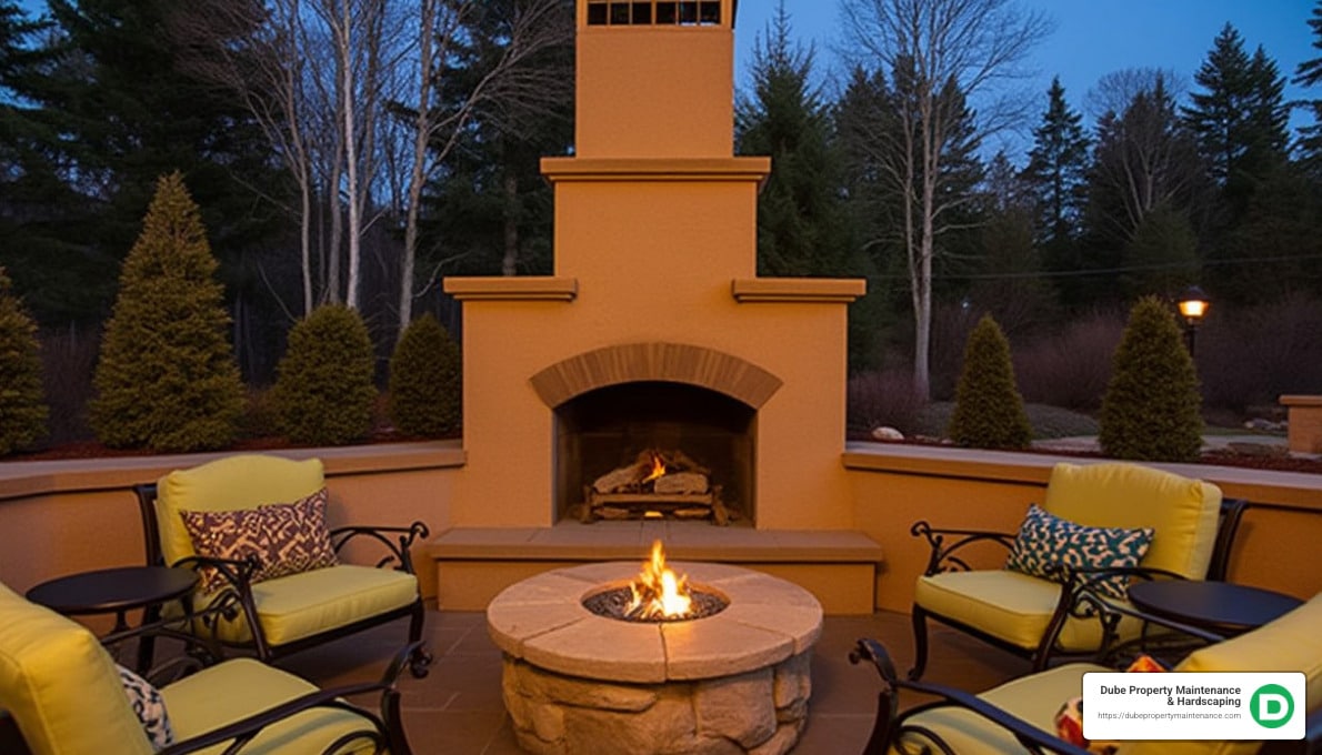 Outdoor Fireplace with Chimney: Top 2025 Stunning Guide