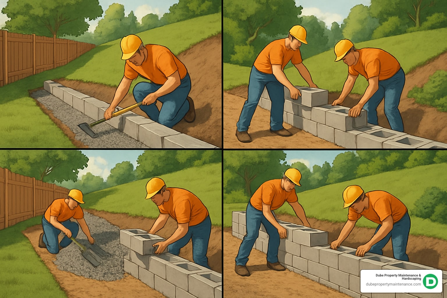 Block Retaining Wall Construction: 10 Best Proven Steps 2025