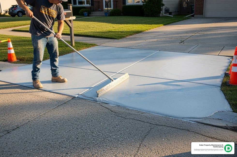 Resurface Driveway: BEst 3 Pro Steps to Transform